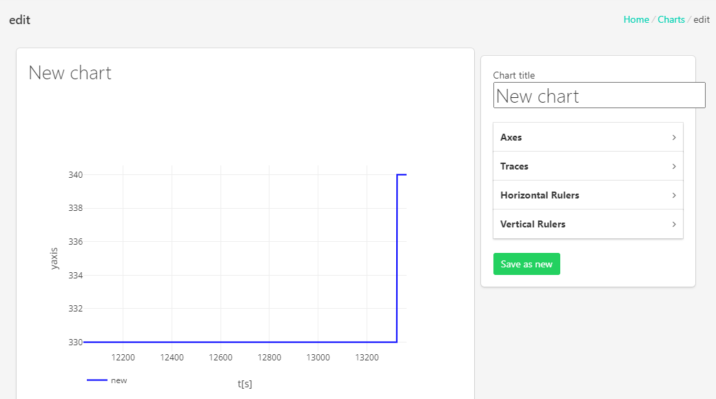 Charts: Create custom charts in DevoVision