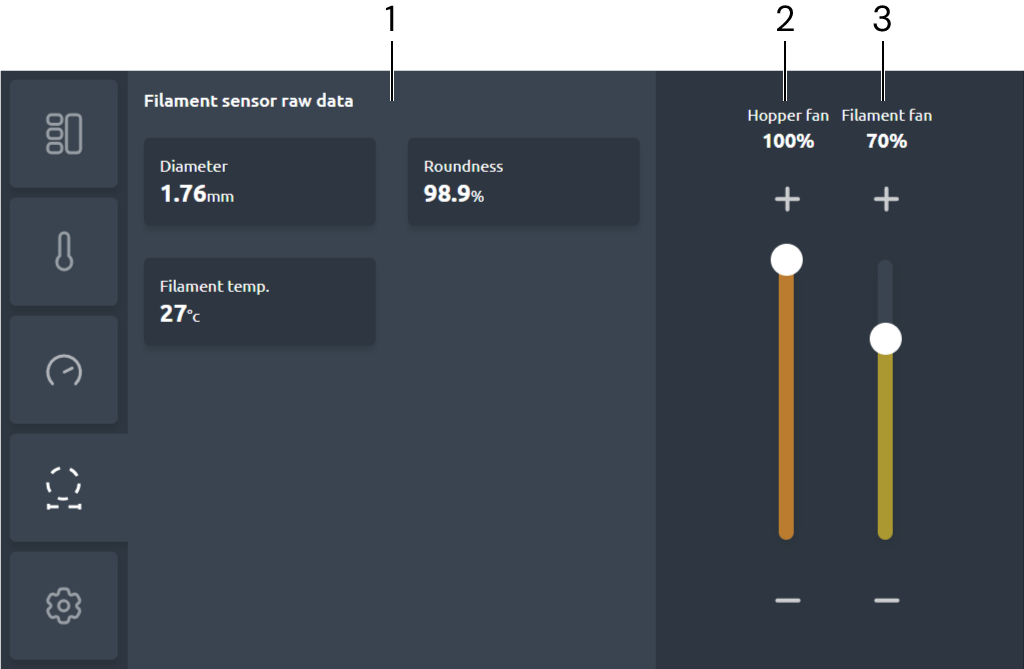 Firmware and user interface overview of the Filament Maker TWO