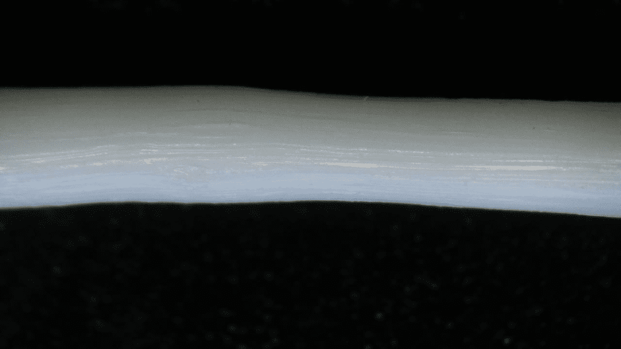 Rough filament surface