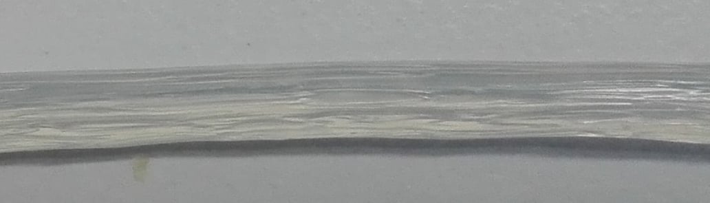 Air bubbles or holes in filament