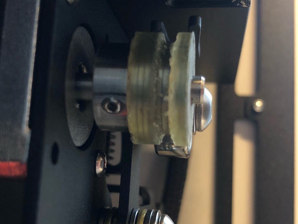 Replace the Puller Wheel of the Filament Maker