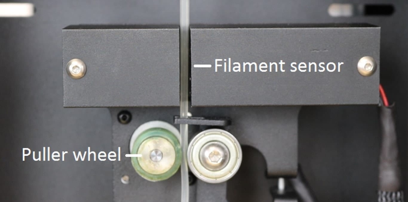 Filament thickness deviation (inconsistent diameter)