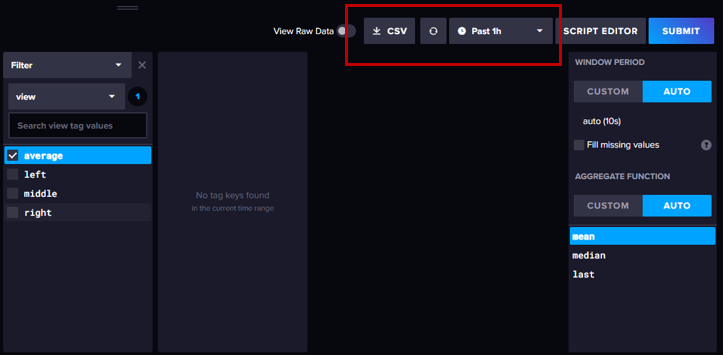 How to download CSV data from InfluxDB